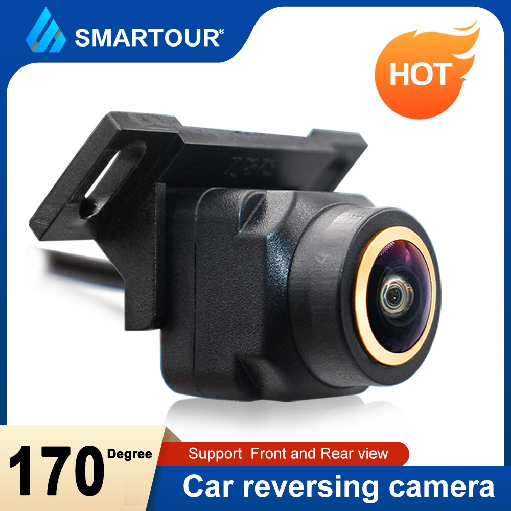 Vàng HD Xe Phía Sau Mặt Trước Camera Quan Sát CCD FishEye Lens Tầm Nhìn ...