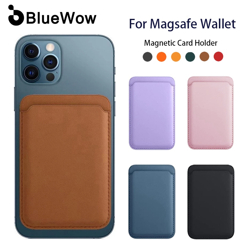 [free Mafsafe ring] bluewow 5 Bộ Ví Da Cao Cấp Màu magsafe Đựng Điện Thoại Tất Cả Các Dòng Điện ...