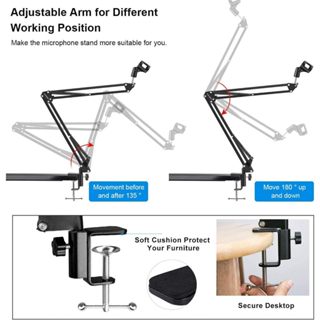 Giá Đỡ Micro blue yeti x boom arm, yuzuhome Có Thể Điều Chỉnh Được Kèm ...