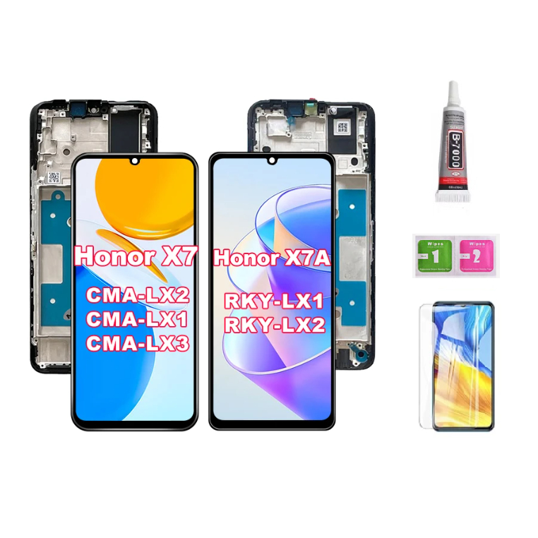 Màn hình LCD có khung cho Honor X7 X7A CMA-LX123 RKY-LX12 Màn hình LCD ...