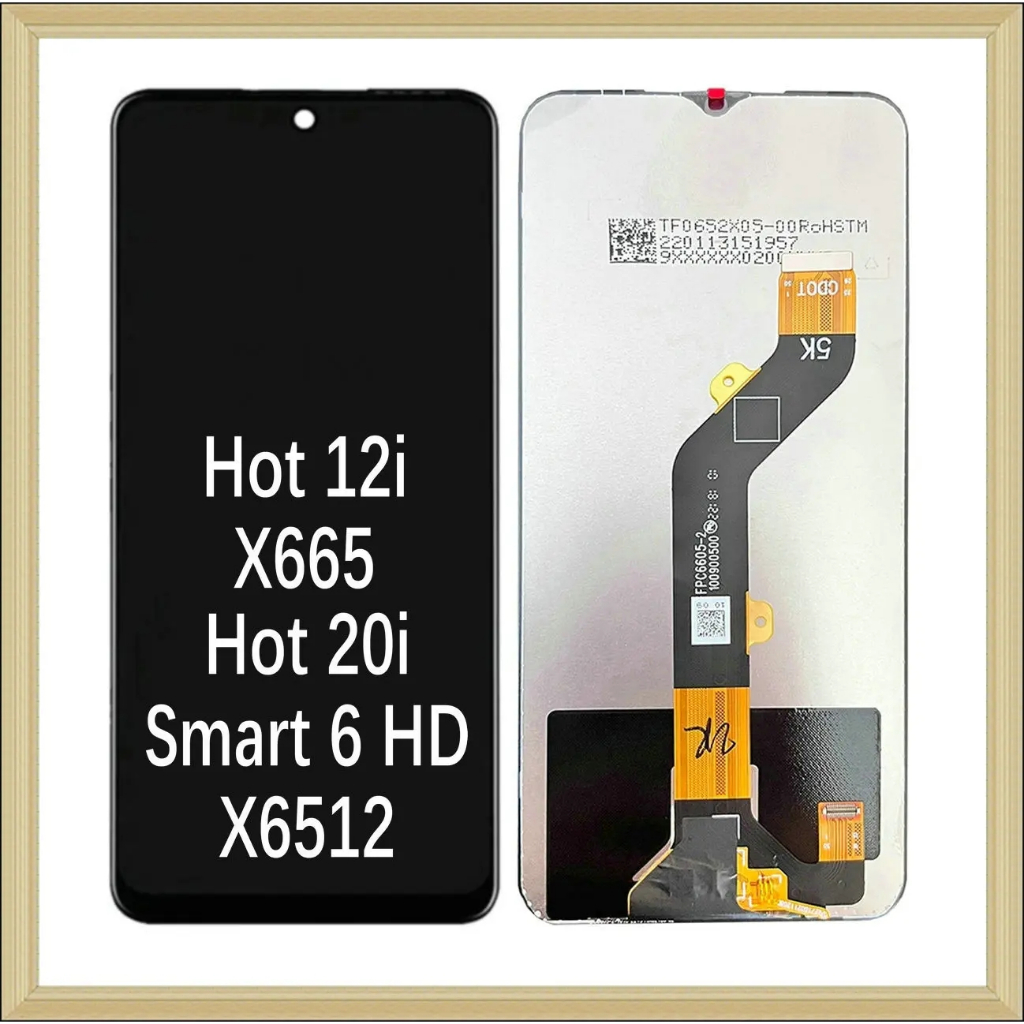 Màn Hình Cảm Ứng lcd 12i x665 hot 20i smart 6 hd x6512 | Shopee Việt Nam