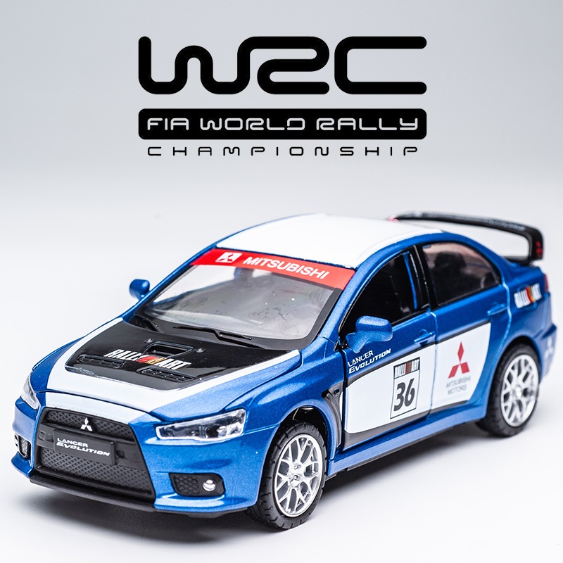 Cca Mô Hình Xe Hơi mitsubishi lancer evolution wrc Bằng Hợp Kim Tỉ Lệ 1 ...