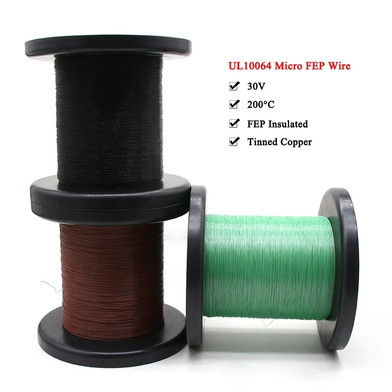 UL10064 PTFE Wire 40/36/34/32/30/28/26AWG PEP Plastic Solder High ...