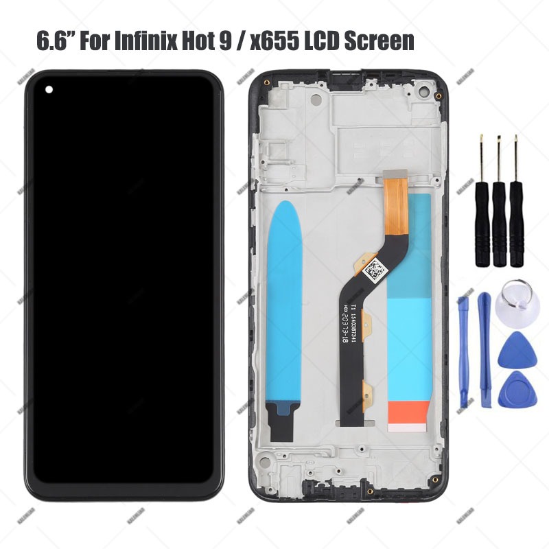 Màn hình LCD Infinix Hot 9 X655C X655 X655D chính hãng với bộ số hóa màn hình cảm ứng thay thế 6 ...