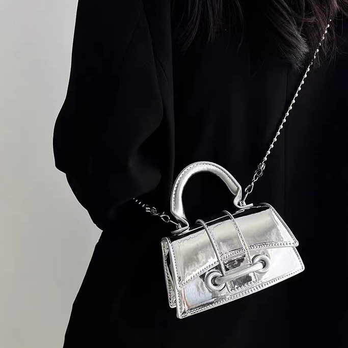 Jivil Túi Đeo Ngang Nữ Phiên Bản Hàn Quốc Baiah Ins Mini PU Cá Tính Đám ...