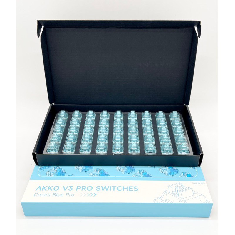 Set 45 Công Tắc AKKO V3 / V3 Pro Màu Xanh Kem Chuyên Dụng AKKO Switch5 Pin 45gf | Shopee Việt Nam