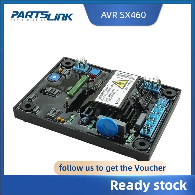 [Cod Stock] AVR SX460 dành cho máy phát điện AVR Bộ phận điều chỉnh ...