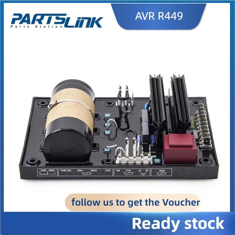 Bộ điều chỉnh điện áp tự động AVR R449 Bộ ổn định điện áp máy phát điện Leroy Somer | Shopee ...
