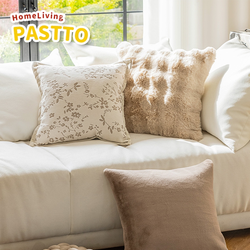 45x45 gối sofa vuông Màu Kem Dễ Thương | Shopee Việt Nam