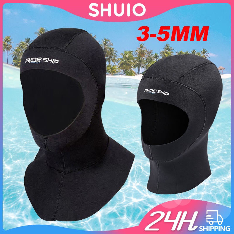 Huio Mũ Trùm Đầu Lặn Biển 3mm 5mm Bằng Cao Su Tổng Hợp | Shopee Việt Nam