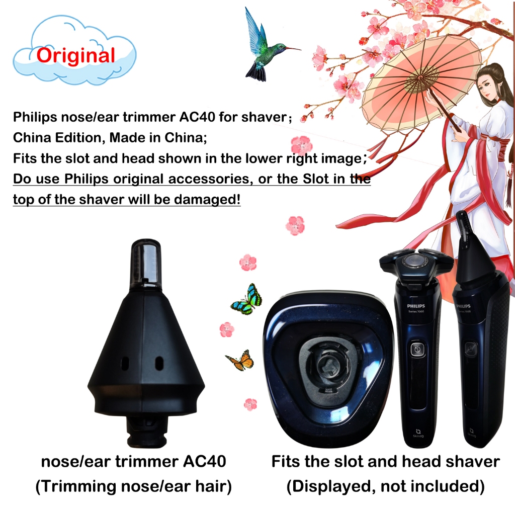 Philips Tông Đơ Cắt Tóc Mũi / Cạo Râu Chuyên Dụng Cho s5531 / 5532 ...