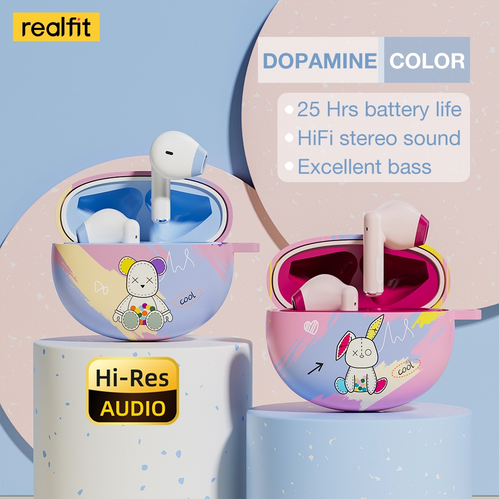 Tai nghe không dây realfit f2 tws mini Ốp | Shopee Việt Nam