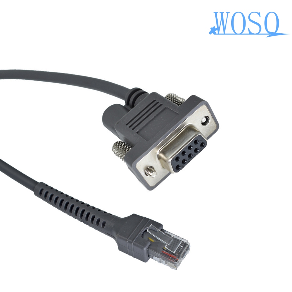 Cổng nối tiếp 2M DB9 sang RJ50 RS232 Có dây CBA-R01-S10PAR Máy quét mã ...