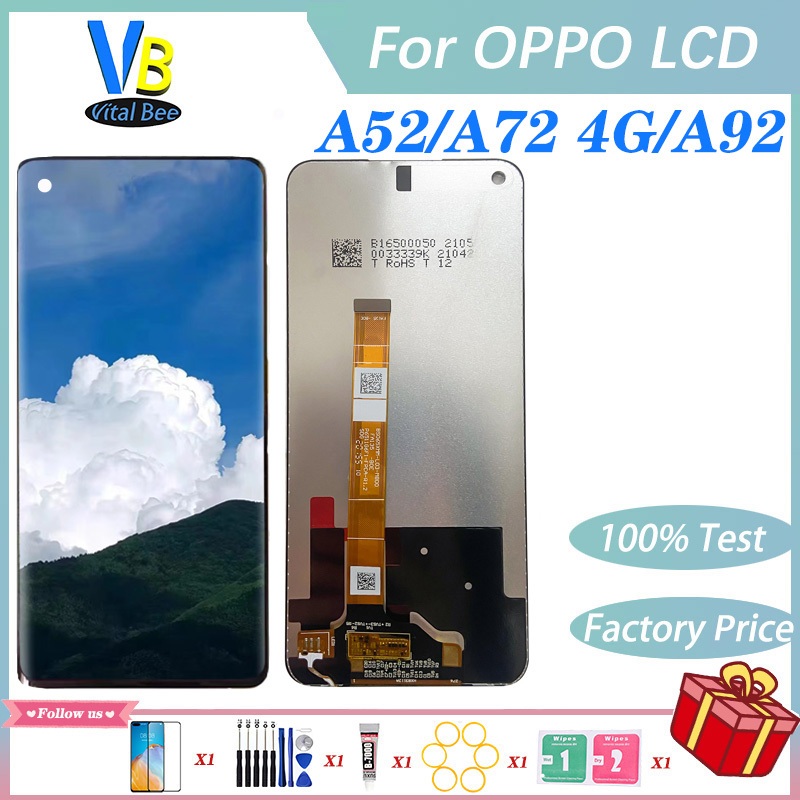 Màn Hình Cảm Ứng LCD Thay Thế Chuyên Dụng Cho OPPO A52 / A72 4G / A92 ...