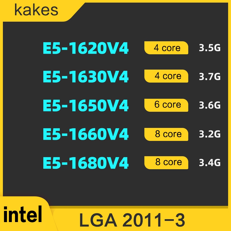 Ốp Điện Thoại Thời Trang Cho intel e5 1620 v4 e5 1630 v4 e5-160v4 e5-1660v4 e5-1680v4 | Shopee ...