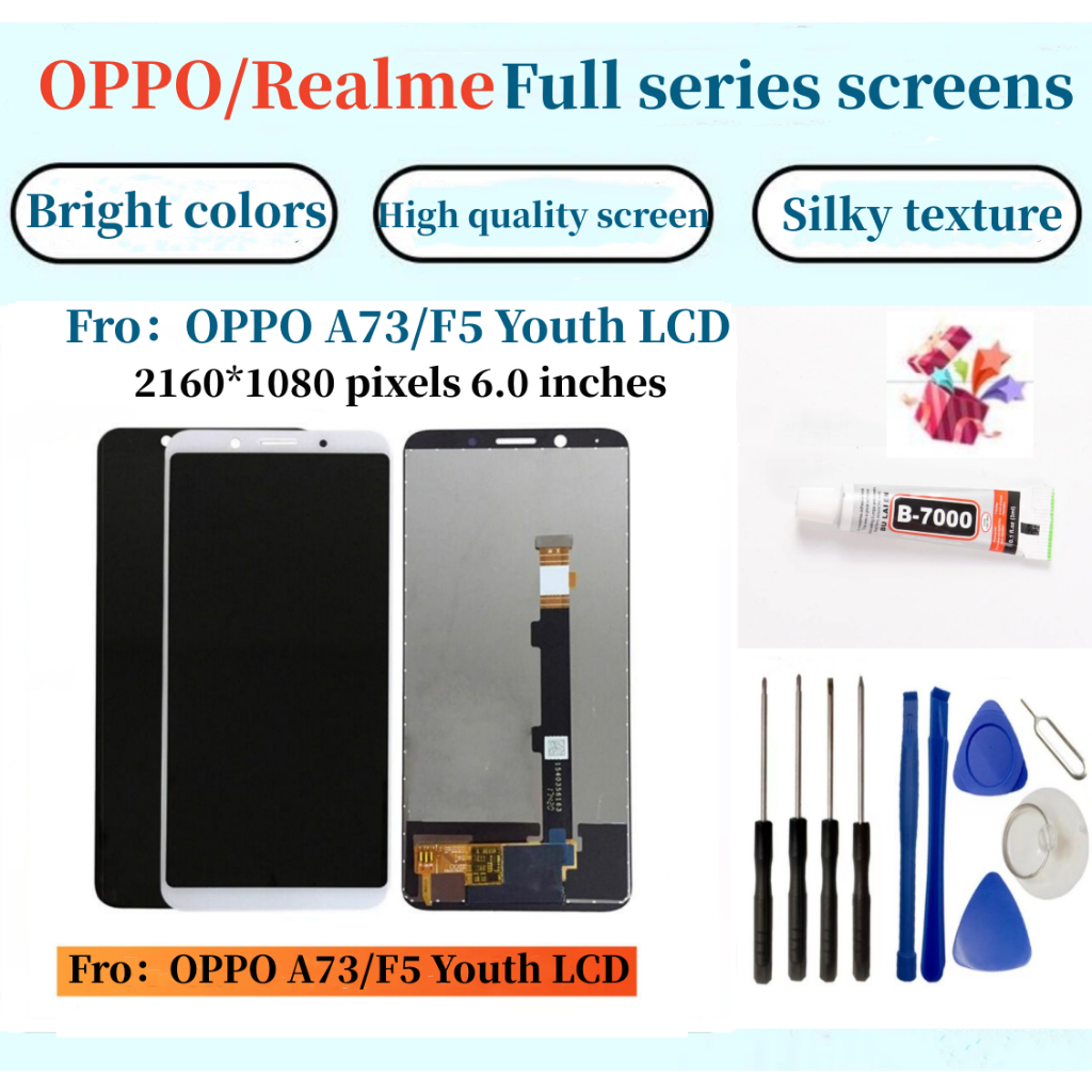 Màn Hình Lcd Thay Thế Cho OPPO A73 A73T 2017 / F5 Youth | Shopee Việt Nam