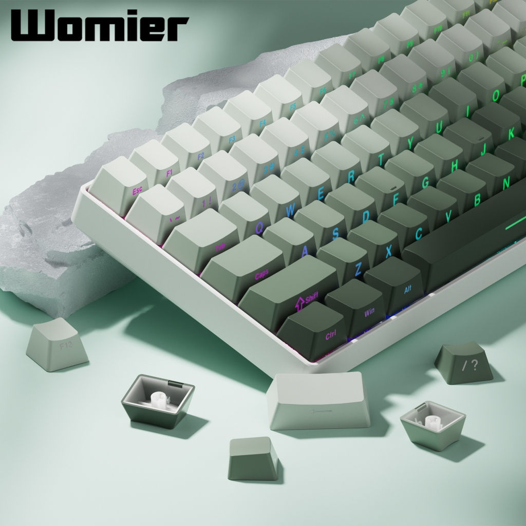 Womier 136 Phím Keycaps Double Shot Keycaps Bàn Phím Tùy Chỉnh PBT In ...