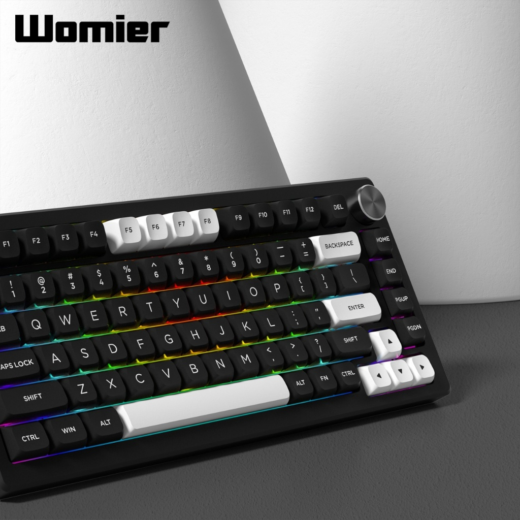 Womier WOB 189 Phím Keycaps, ISA Profile PBT Double Shot Key Cap cho 60 ...