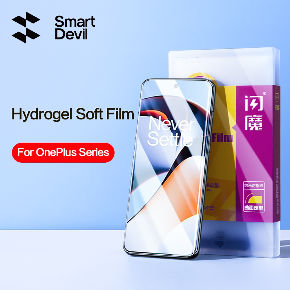 Phim mềm SmartDevil Hydrogel cho OnePlus Ace 2Pro / 9Pro / OnePlus 12 / 13 / 8Pro Bảo hiểm toàn ...