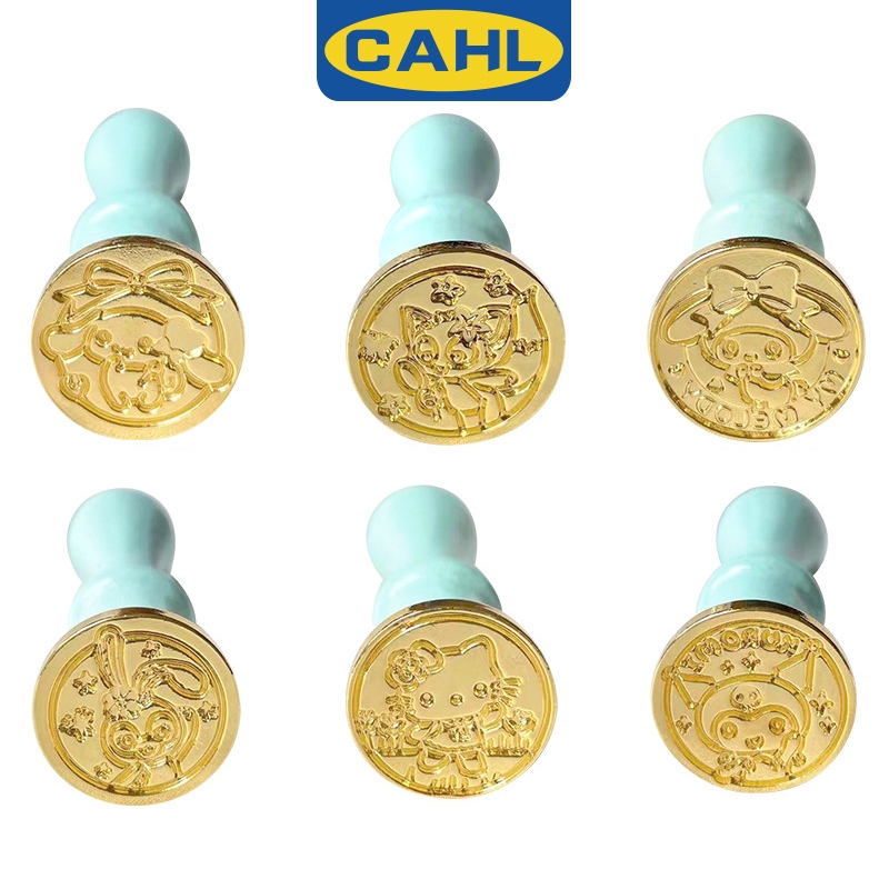 Hoạt Hình Sáp Dấu Tem 3D Dập Nổi Sáp Tem Vintage Niêm Phong Tem Đồng ...