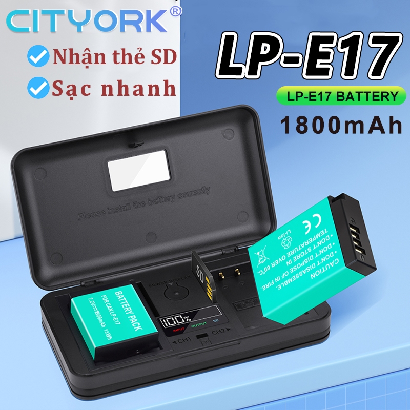 Pin Canon LP-E17 LPE17 sử dụng cho Canon EOS RP77D 200D 850D M5 m6ii ...