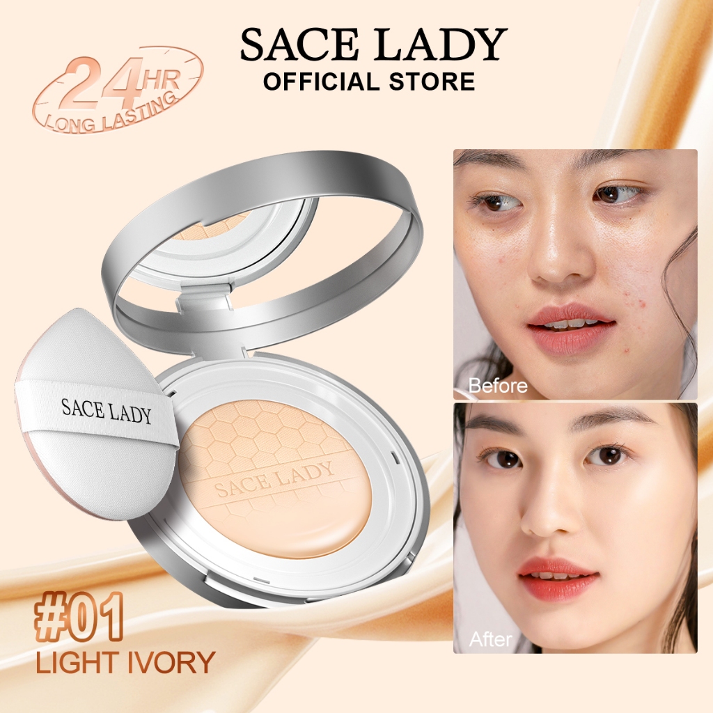 [SACE LADY] BB Cushion SACE LADY Che Khuyết Điểm Toàn Diện Và Kiềm Dầu ...