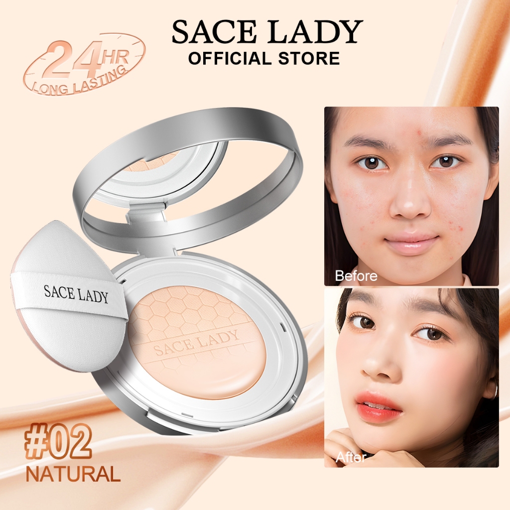 [SACE LADY] BB Cushion SACE LADY Che Khuyết Điểm Toàn Diện Và Kiềm Dầu ...