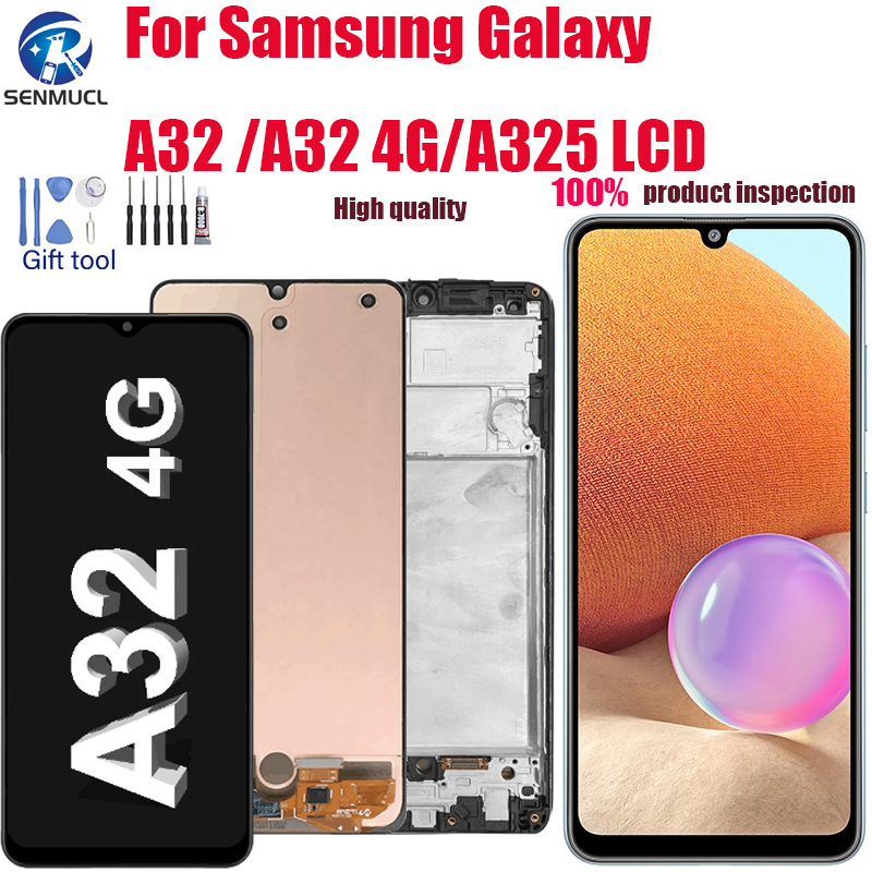 TFT / AMOLED Cho Samsung Galaxy A32 4G / A325 Màn Hình LCD Bộ Số Hóa ...