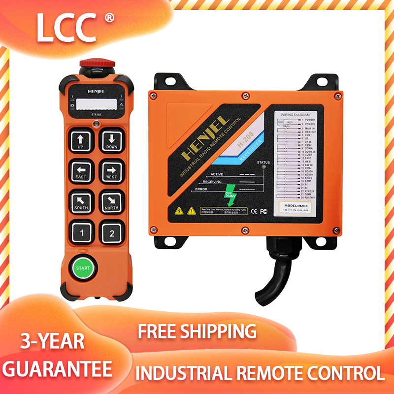 LCC H106 H206 H208 H108 H112 IP 65 công nghiệp cần cẩu đài phát thanh ...