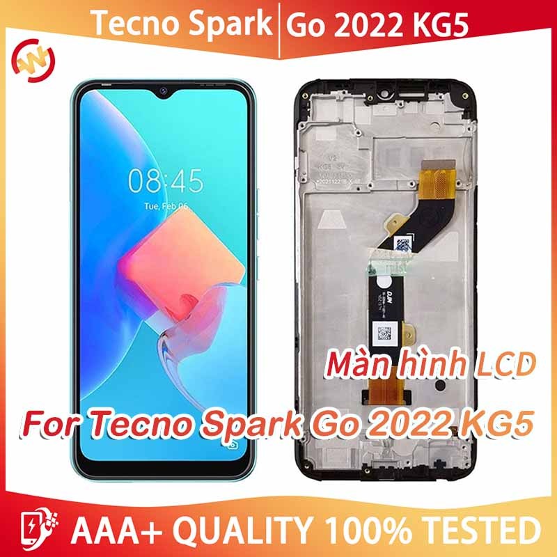 Tecno spark go 2022 kg5 lcd Màn Hình Cảm Ứng Thay Thế Kèm Khung Hiển Thị | Shopee Việt Nam