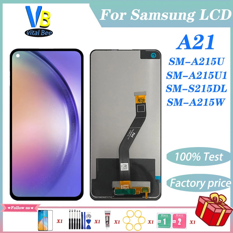 Màn Hình Cảm Ứng LCD Thay Thế Chất Lượng Cao Cho Samsung Galaxy A21 A215 A215 | Shopee Việt Nam