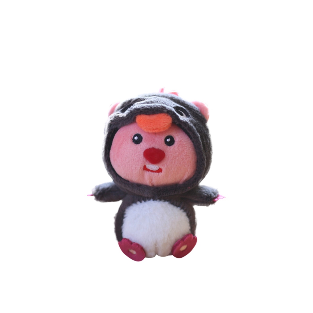 Loopy Beaver loopy Móc Khóa Hình Búp Bê Hầu Gái sanrio Nhồi Bông Dễ ...
