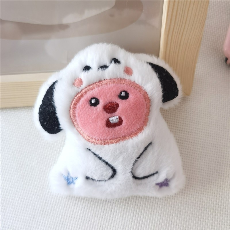 Loopy Beaver loopy Móc Khóa Hình Búp Bê Hầu Gái sanrio Nhồi Bông Dễ ...
