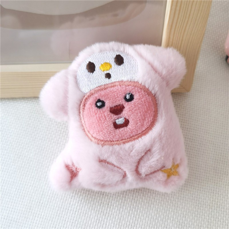 Loopy Beaver loopy Móc Khóa Hình Búp Bê Hầu Gái sanrio Nhồi Bông Dễ ...
