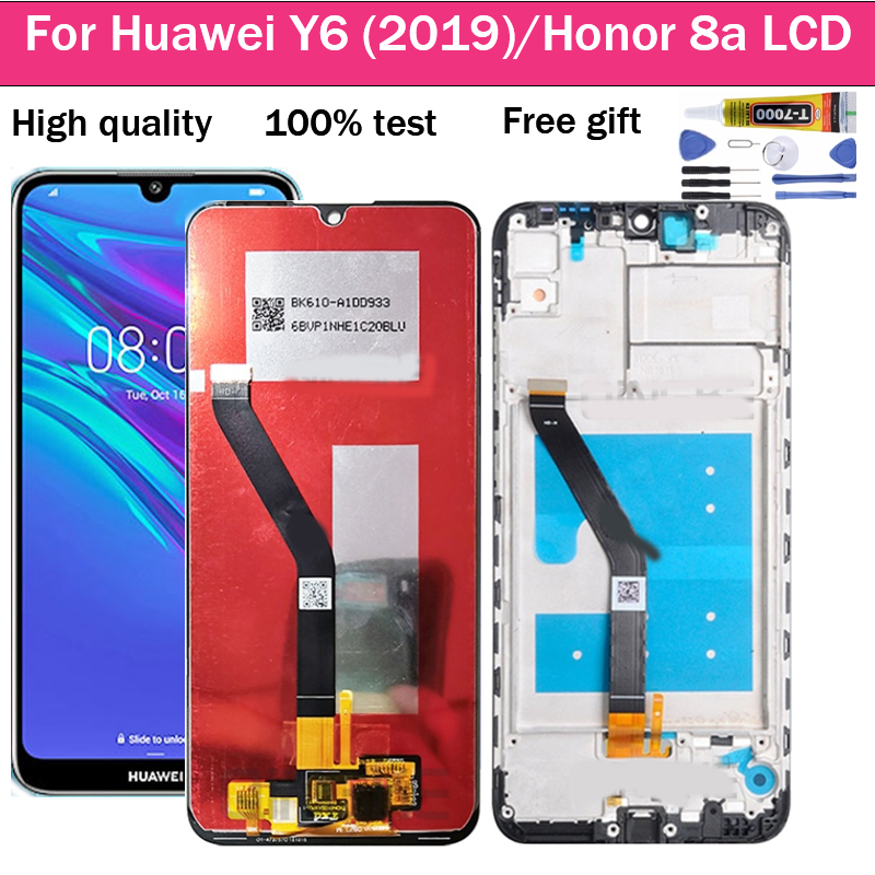 Dành cho Huawei Y6 2019 Honor 8A Màn hình LCD Lắp ráp màn hình cảm ứng ...