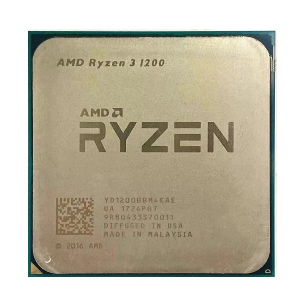 Bộ xử lý CPU Quad-Core AMD Ryzen 3 1200 R3 1200 3.1 GHz YD1200BBM4KAE Ổ ...