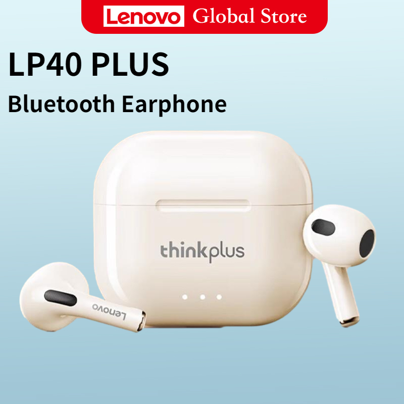 Tai Nghe Bluetooth Lenovo LP40 Plus Âm Thanh Sắc Nét Tích Hợp Micro Bluetooth5.3 For IOS/Android ...