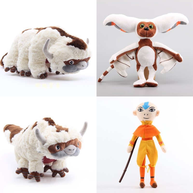 Thú Nhồi Bông Hình Nhân Vật Avatar: The Last Airbender Aang Appa Momo ...