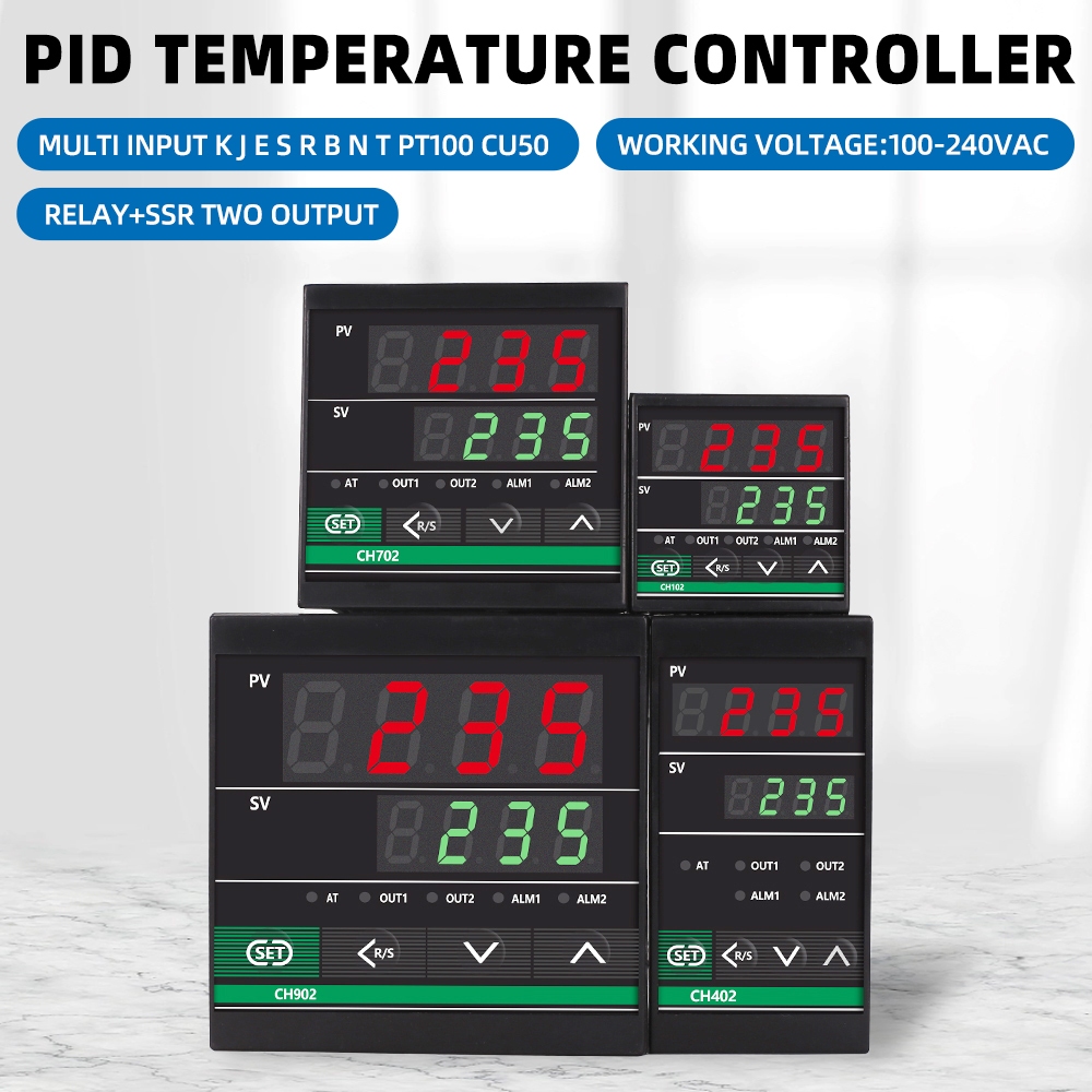 Bộ điều khiển PID nhiệt độ kỹ thuật số TAXNELE CH102 CH402 CH702 CH902 ...