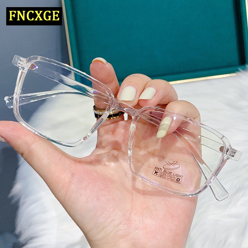 Kính ánh sáng xanh cận thị FNCXGE -50 100 150 200 250 300 350 400 450 500 550 600 nữ Kính mắt ...
