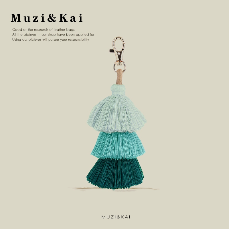 Móc Khóa Gắn Túi Ba Lớp Tua Rua Phong Cách Bohemian Sáng Tạo Thời Trang | Shopee Việt Nam