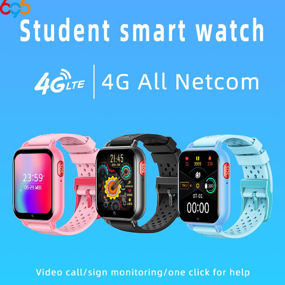 2025 Trẻ Em Mới Trẻ Em 4G Đồng Hồ Thông Minh SOS GPS Vị Trí Cuộc Gọi Video WiFi Thẻ Sim Trẻ Em 1 ...