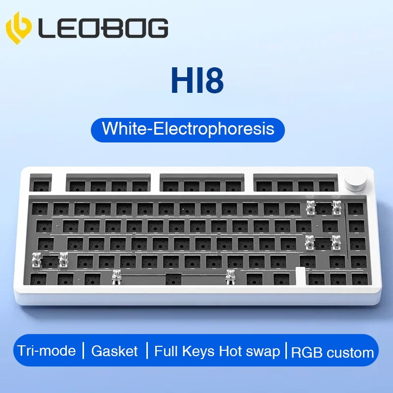Bàn Phím Cơ aula leobog hi8 75% 80 Phím Cổng type-c / 2.4g / bluetooth rgb | Shopee Việt Nam