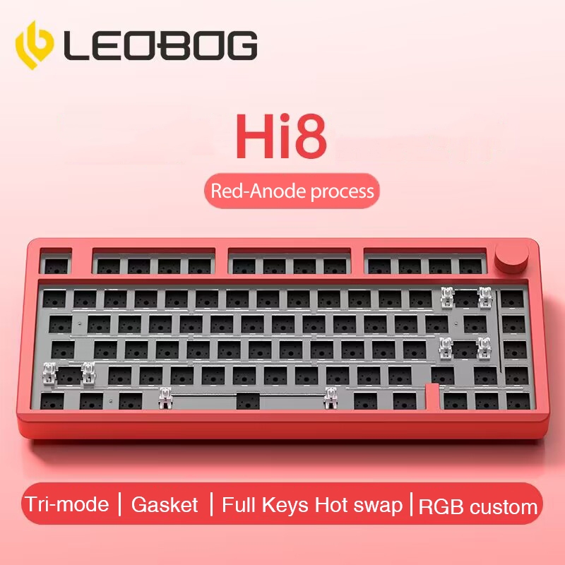 Bàn Phím Cơ aula leobog hi8 75% 80 Phím Cổng type-c / 2.4g / bluetooth rgb | Shopee Việt Nam