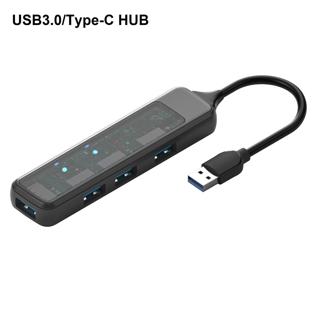 Bộ Chia Cổng USB 3.0 HUB 4 Trong 1 5Gbps Đọc Thẻ SD / TF Cho Laptop / Điện Thoại / Máy Tính Bảng ...
