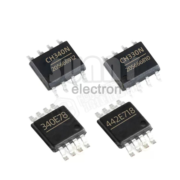 Chip mạch tích hợp USB Cổng nối tiếp IC Ch340b CH340C CH340C CH340C ...