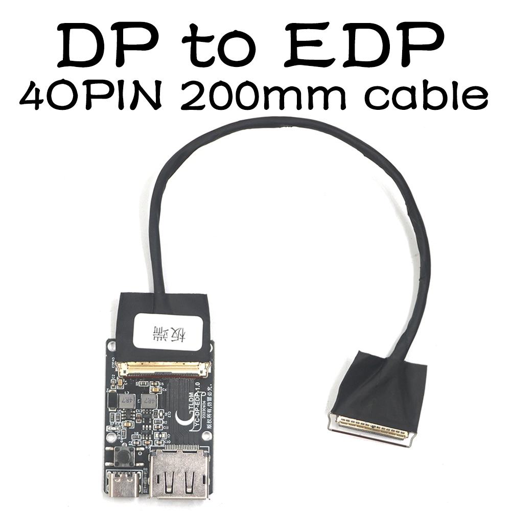 Bảng Mạch Chuyển Đổi Tín Hiệu 30pin 40pin DP Sang EDP EDP 4k 8K 120HZ Cho Màn Hình LCD Máy Tính ...