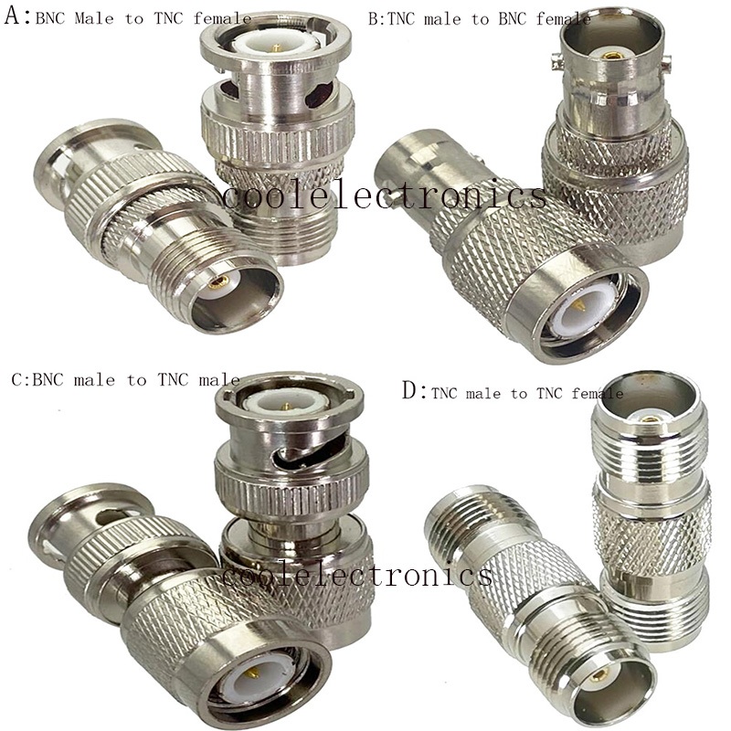 Set 2 Đầu Nối Chuyển Đổi Cáp Đồng Trục BNC Đầu Đực Sang Đầu Cái TNC Đầu Cái | Shopee Việt Nam