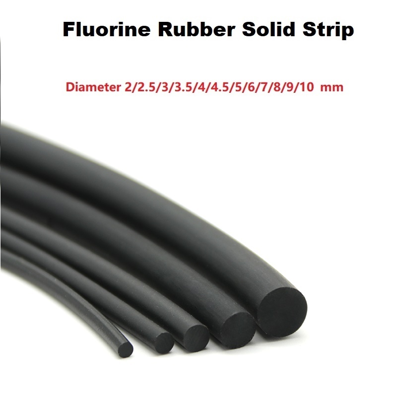 Solid Fluorine Rubber Strip Φ2~10mm Cuộn Dây Cao Su Viton Seal Strip ...