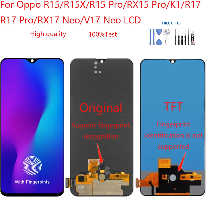 Màn Hình Cảm Ứng Thay Thế Cho Oppo R15 R15x R15 Pro Rx15 Pro K1